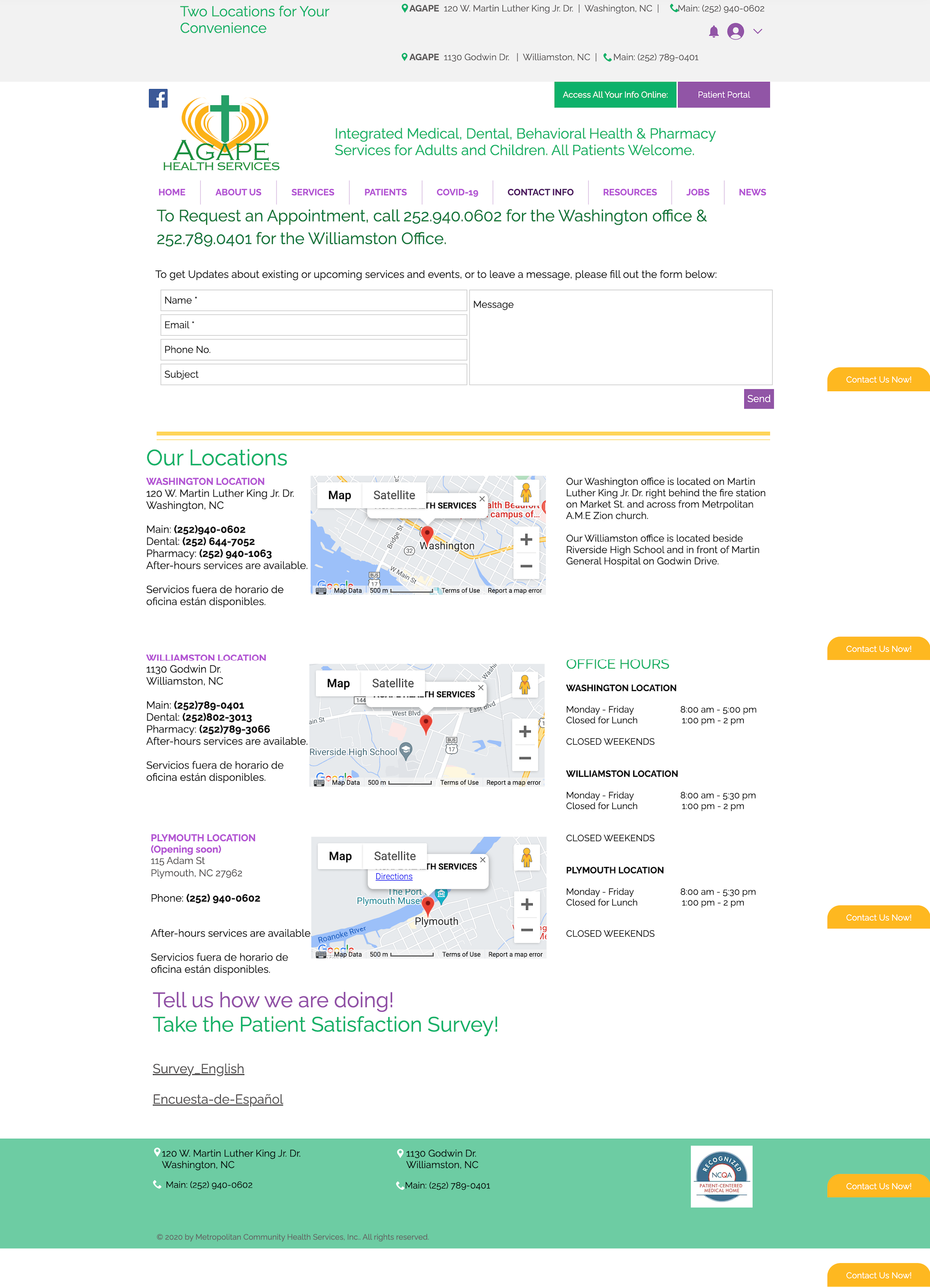 Agape Health Services Webflow Website Redesign | RSD News